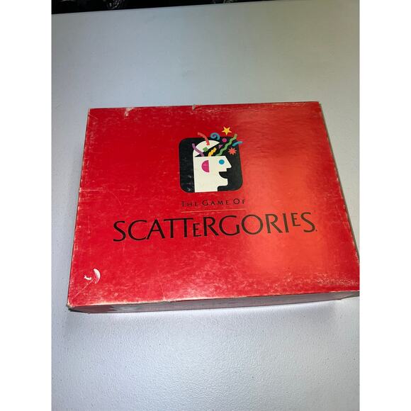 Vintage | Games | 988 The Game Of Scattergories Board Game Vintage Vtg ...
